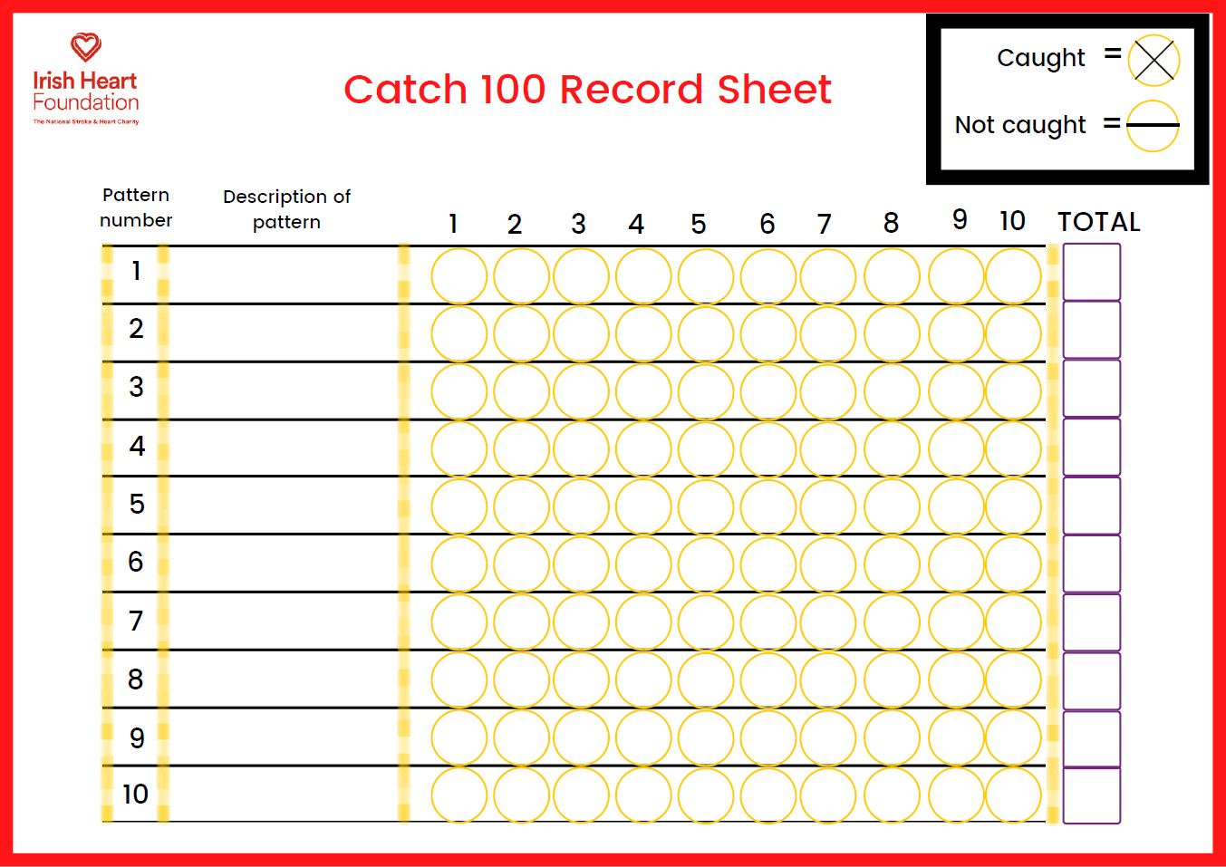 Irish Heart Catch 100 - Irish Heart