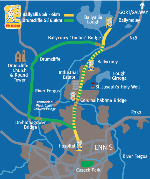 Irish Heart Ennis Slí Route - Clare - Irish Heart