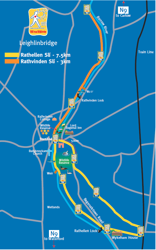 Irish Heart Leighlinbridge Slí Route - Carlow - Irish Heart