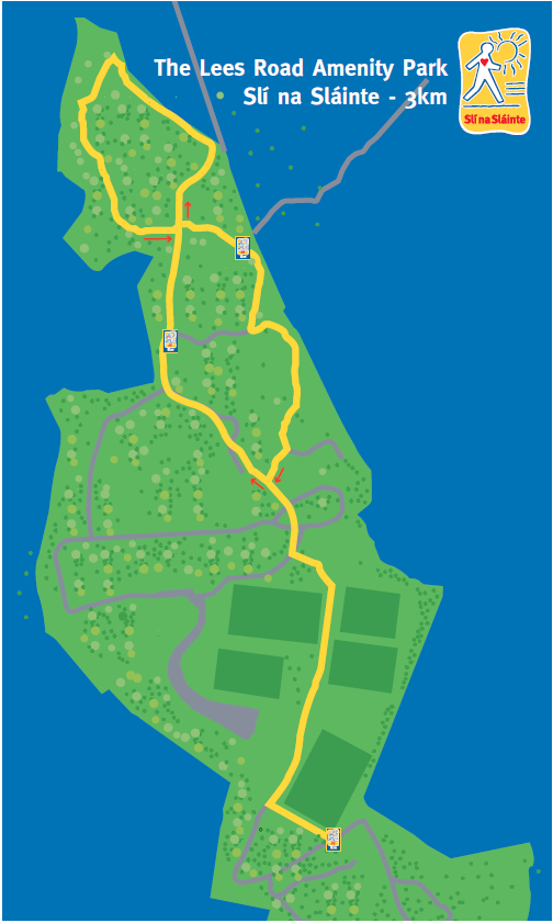 Irish Heart Ennis, The Lees Road Amenity Park - Clare - Irish Heart