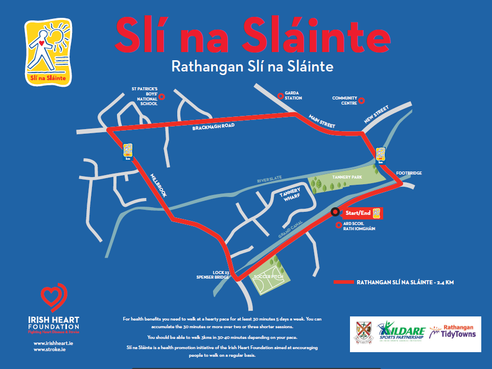 Irish Heart Rathangan Slí Route - Kildare - Irish Heart
