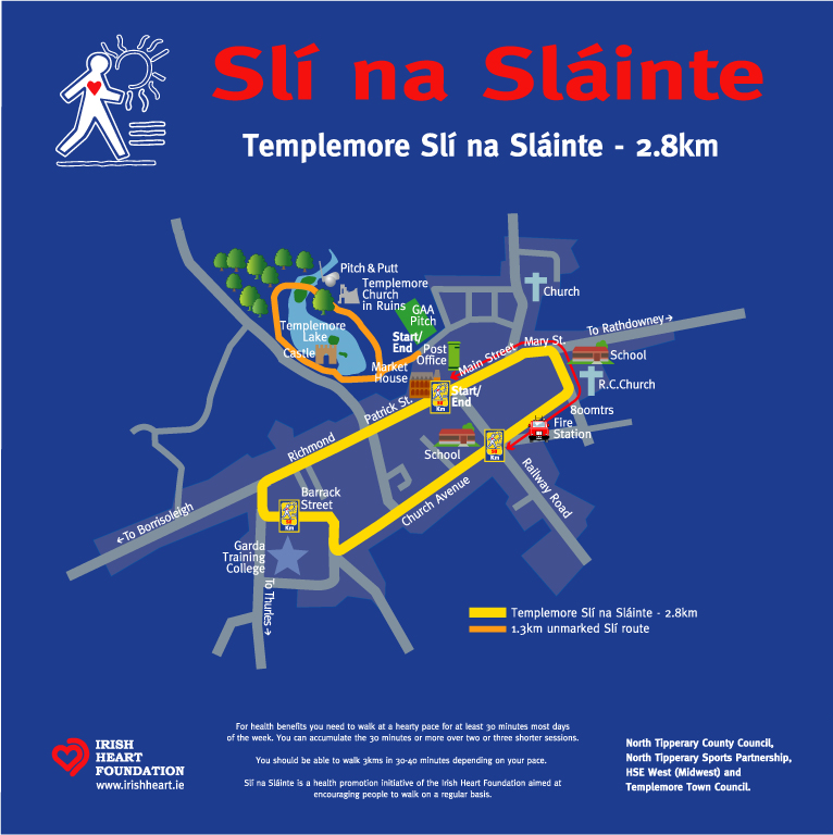 Irish Heart Templemore Slí Route - Tipperary - Irish Heart