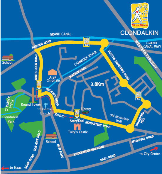 Irish Heart Clondalkin Slí Route - Dublin - Irish Heart