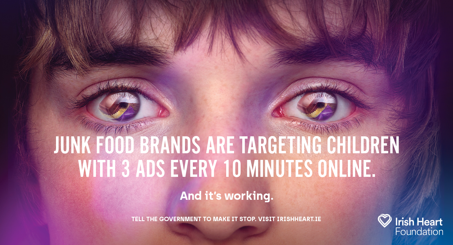 Irish Heart Junk Food Marketing Impacting Kids’ Food Choices - Irish Heart
