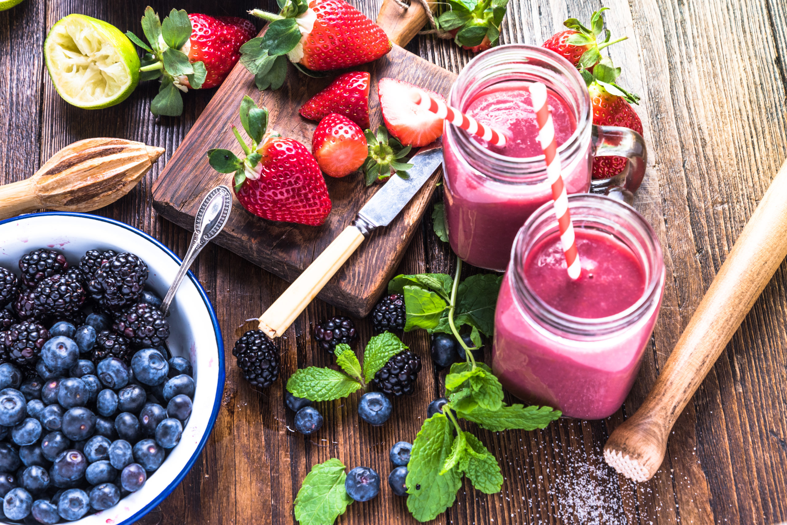 Irish Heart Berry Blitz Smoothie - Irish Heart