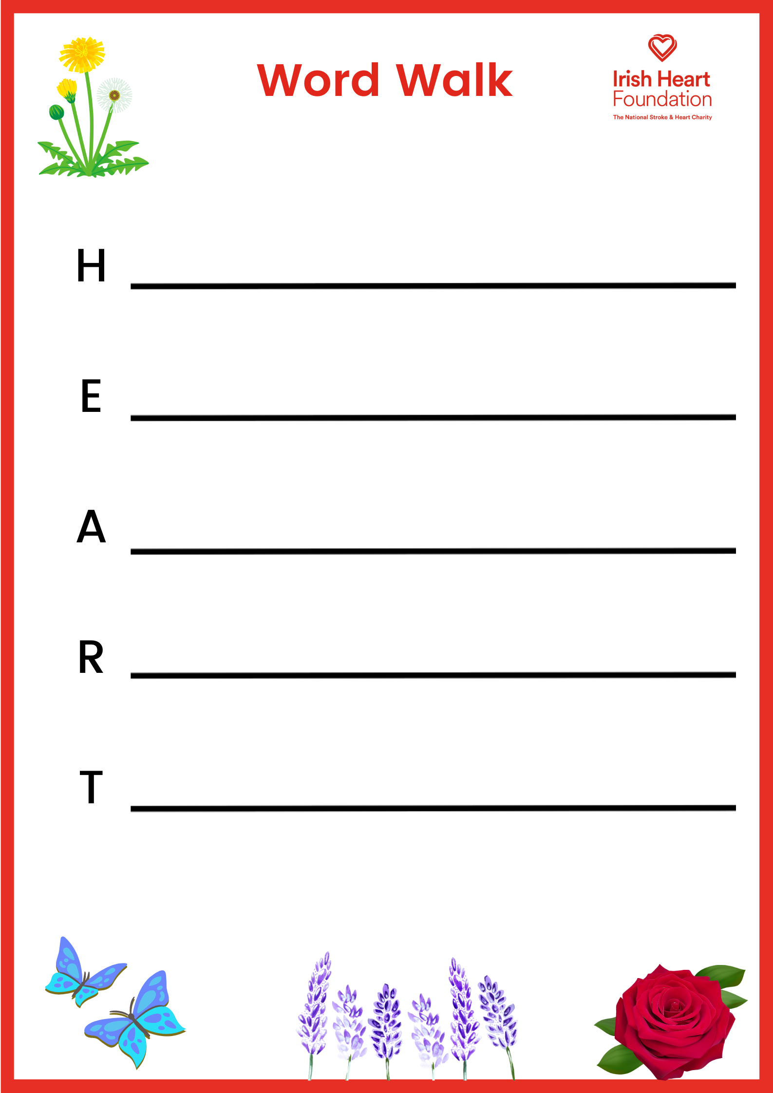 Irish Heart Mindful Walks - Irish Heart